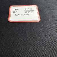China Pure Cotton Fire Proof Fabric 21*21 108*58 fr fabric 3/1 For Chemical Industry for sale