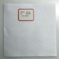China 1612 9648 Cotton Fabric 3/1 Pure 300GSM Bleached Cotton Cloth for sale