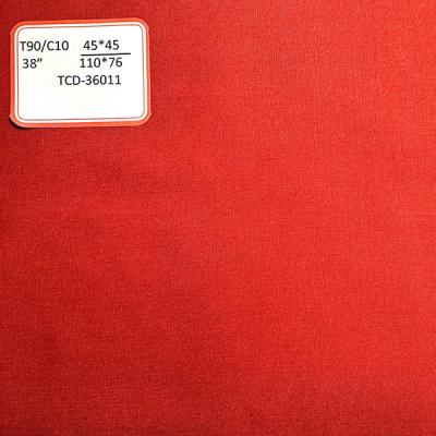 China 90/10 TC Fabric Pocket Fabric Lining Model: 45/45 110/76 38'' for sale
