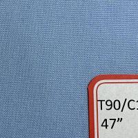 China 47 Inch Wide Polyester Cotton Poplin Dyed 90/10 Fabric for Various Applications for sale