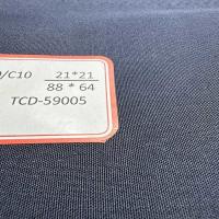 China 21S Polyester Cotton Plain Weave T90/C10 88*64 Dyed Garment Fabric for sale
