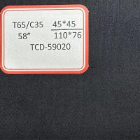 China Polyester Cotton Poplin 45x45 110x76 65% Polyester 35% Cotton for sale