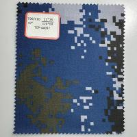 China 90 Polyester 10 Cotton Printed Fabric 21X16 120X60 Three Color Tactical Fabric for sale