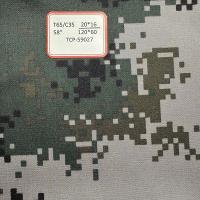 China 20X16 120X60 Camouflage Printed Fabric Polyester Cotton Autumn And Winter for sale