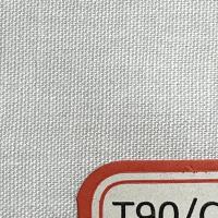 China TC90/10 45X45 96X72 Bleached Polyester Cotton Cloth Workwear Interlining Fabric for sale