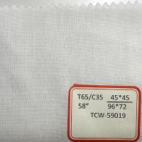 China Four Seasons Polyester Cotton Cloth Bleached Or Semi-bleached Finish For Market for sale