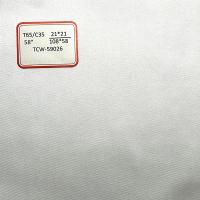 China Polyester / Cotton Blend Bleached Cotton Fabric With Enhanced Comfort And Breathability for sale