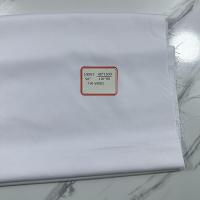 China 110*80 100 Percent Polyester Robes Bleached Fabric 48*150D Clothing Fabric for sale