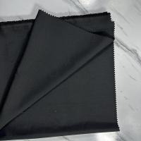 China 48X150D 100 Polyester Mens Robes Black Anti Wrinkle Fabric for sale
