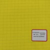 China CVC60/40 Antistatic Fabric 21+AX16+A 128X60 Mesh Electronics Work Fabric for sale