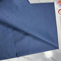 China FR Black Fire Retardant Fabric Twill Cotton Woven Plain Oem Fabric for sale