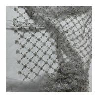 China Handmade Beads Lace Fabric Sequins Beaded Embroidery African Lace Fabric With Pearls For Wedding Dress Lace for sale