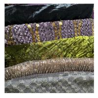 China Tulle Flower Net Lace Fabric Embroidery For Dress for sale