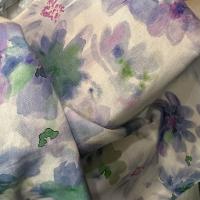 China Custom Viscose Printed Tela Chalis Fabrics Spun Rayon Poplin Print Telas Rayon 100% Viscose Rayon Fabric For Dress for sale
