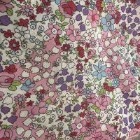 China Customization Woven Printed Floral 100% Rayon Artificial Cotton Fabric For Women Dress for sale