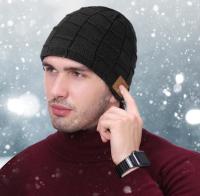 China Bluetooth Beanie for Men Bluetooth Hat, Mens Gifts, Women Beanie Hat Black Headphones Unique Christmas Tech Gifts for sale