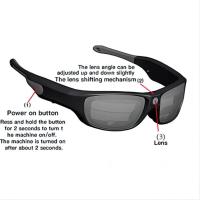 China 14cm x 5cm x 4cm Polarized Action Video Eyewear Plastic Lens for sale