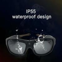 China 5.0M HD Mountaineering Sport Action Video Vlogging Sunglasses With Remote Control for sale