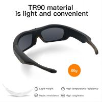 China Waterproof IPX55 Sport Video Sunglasses For Cycling, Mountaineering, Riding, Running for sale