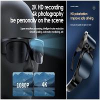 China TR90 Frames Audio Video Sungalsses With Wireless Music Playback Biking for sale
