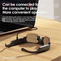 China Full HD 1080P Wireless Bluetooth Sunglasses Camera With Photo, Video, Audio for sale