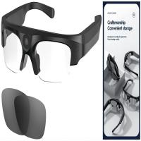 China Full HD 1080P Wireless Bluetooth Sunglasses Camera With Photo, Video, Audio for sale