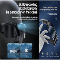 China Full HD 1080P Wireless Bluetooth Sunglasses Camera With Photo, Video, Audio for sale