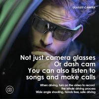 China Wearable Bluetooth Sunglasses With Take Photo Video Recording Phone Answers for sale