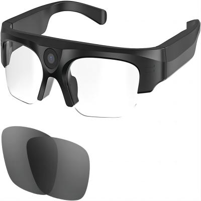 China Wearable Bluetooth Sunglasses With Take Photo Video Recording Phone Answers for sale