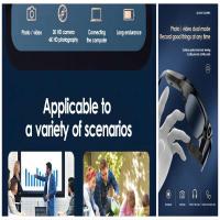 China 4K Bluetooth Video Camera Sunglasses For Fishing, Skydiving, Skiing for sale
