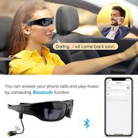 China 720p Bluetooth Video Sunglasses Recording For Trekking Walking Golf Outdoor Sports for sale