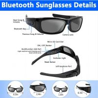 China Trail Running Marathon G4F 1080P Bluetooth Sunglasses Camera With Music, Phone Calling for sale