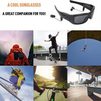 China Climbing Snowboarding 1080P Bluetooth Camera Sunglasses Connect With Phone Tablet for sale