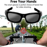 China 1080P HD Bluetooth Video Sunglasses For Outdoor Sports Photo Taking, Recording, Music for sale