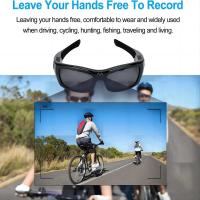 China 720P Video Camera Bluetooth Sunglasses With Answer Calls Music Enjoy for sale