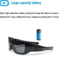 China 720P Video Camera Bluetooth Sunglasses With Answer Calls Music Enjoy for sale