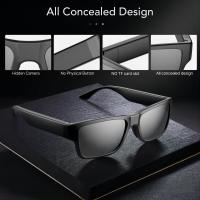 China 1080p HD Surveillance Camera Spy Video Sunglasses For Security 64G TF Card for sale