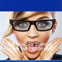 China TR90 Hidden Camera Sunglasses One Finger Touch Control 40g Lightweight for sale