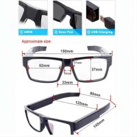 China TR90 Hidden Camera Sunglasses One Finger Touch Control 40g Lightweight for sale