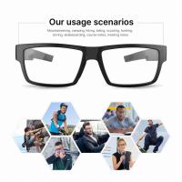 China 1080P HD Hidden Camera Sunglasses NO Button No Hole Touch To Recording In 3-5 Seconds for sale