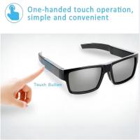 China 1080P Body Worn Camera Hidden Video Glasses 80° Angle For Motorcycling Trekking Climbing for sale