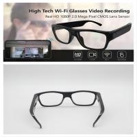 China Real-Time Monitoring WIFI Video Glasses Wifi Camcorder For Home Security for sale
