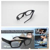 China Real-Time Monitoring WIFI Video Glasses Wifi Camcorder For Home Security for sale