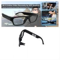China WiFi Smart Camera Sunglasses Outdoor Security Camera 1080P HD 80°Angle For Surveillance for sale