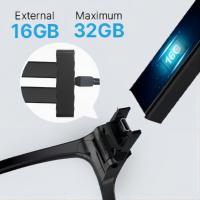 China WiFi Mini Smart Camera Sunglasses With APP Software Video Recording for sale