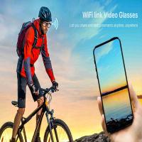 China Full 1080P Wearable Smart Glasses WiFi Video Glasses For Trekking Outdoor Sports for sale