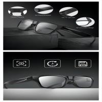 China Indoor Outdoor Surveillance Camera Glasses 1080P G5SPlus Five Hours Recording for sale