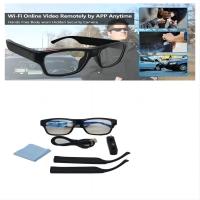 China Wearable Wearable WIFI Video Glasses FHD 1080P 30FPS Vlog Camera Recorder for sale