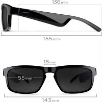 China Sport Wireless Bluetooth Audio Sunglasses With Open Ear Headphones for sale