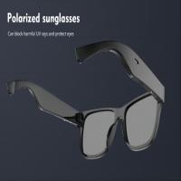 China Wireless Music Bluetooth Video Sunglasses Anti Blue Ray Lenses Connect With Phone for sale